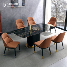 800mm High Back Upholstered Dining Chairs